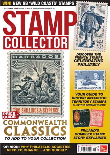 Stamp Collector Magazine - September 2021 Edição anterior