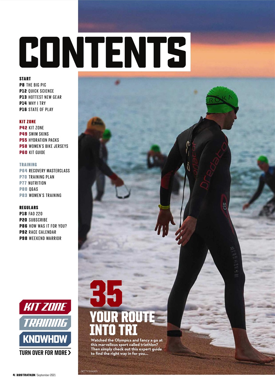 220 Triathlon Magazine - September 2021 Subscriptions | Pocketmags
