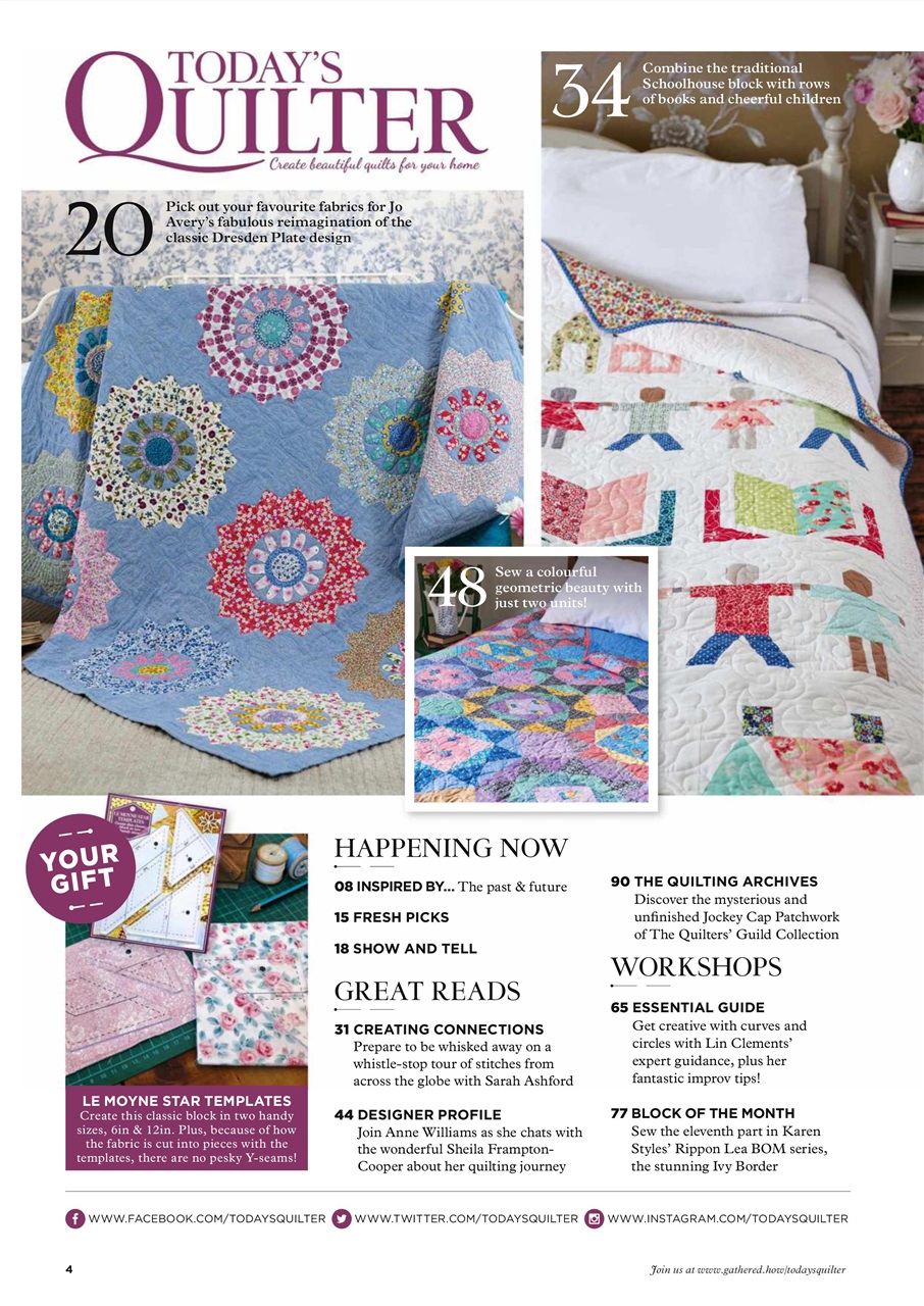 Today’s Quilter Magazine - Issue 78 Subscriptions | Pocketmags