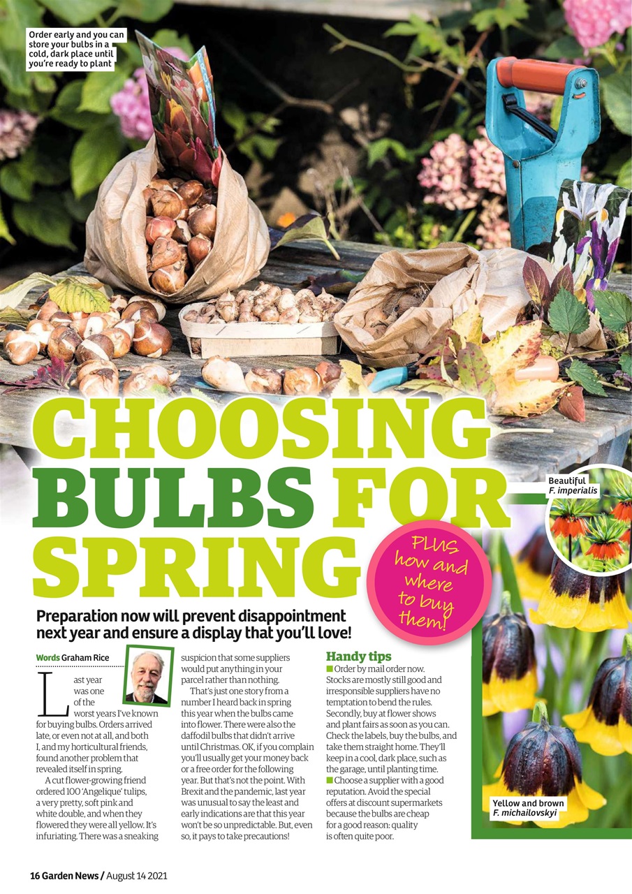 Garden News Magazine - Aug 14th 2021 Subscriptions | Pocketmags