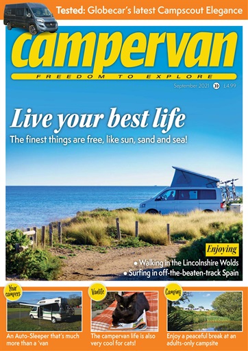 Campervan Magazine - Live your best life - September 2021 Back Issue
