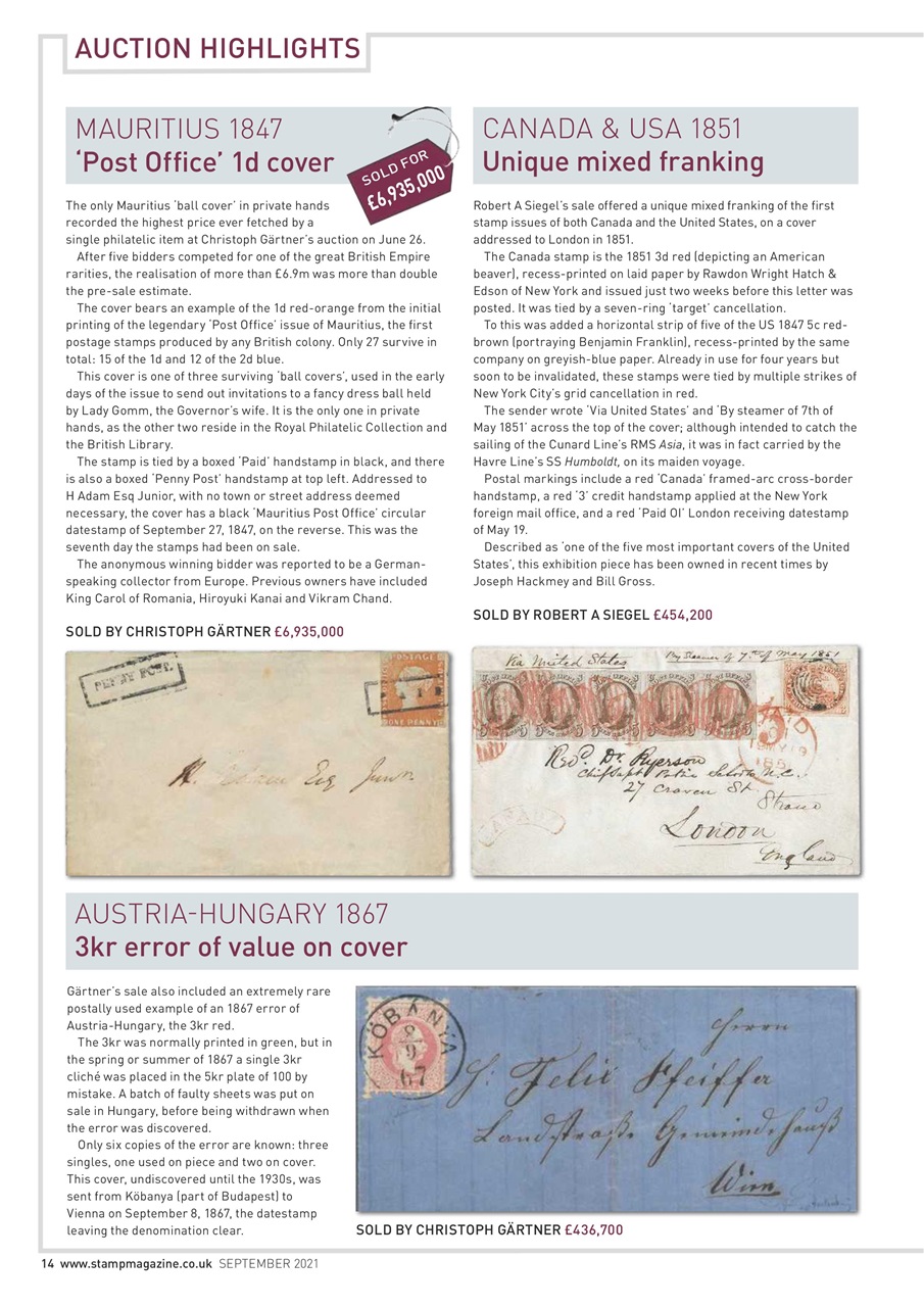 Stamp Magazine - FREE Sample Issue Special Issue