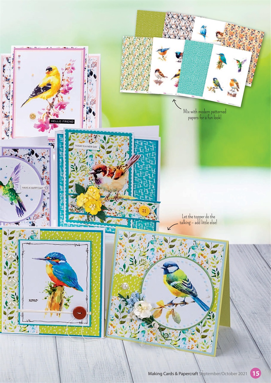 Making Cards & Papercraft Magazine - Sep/Oct 2021 Back Issue