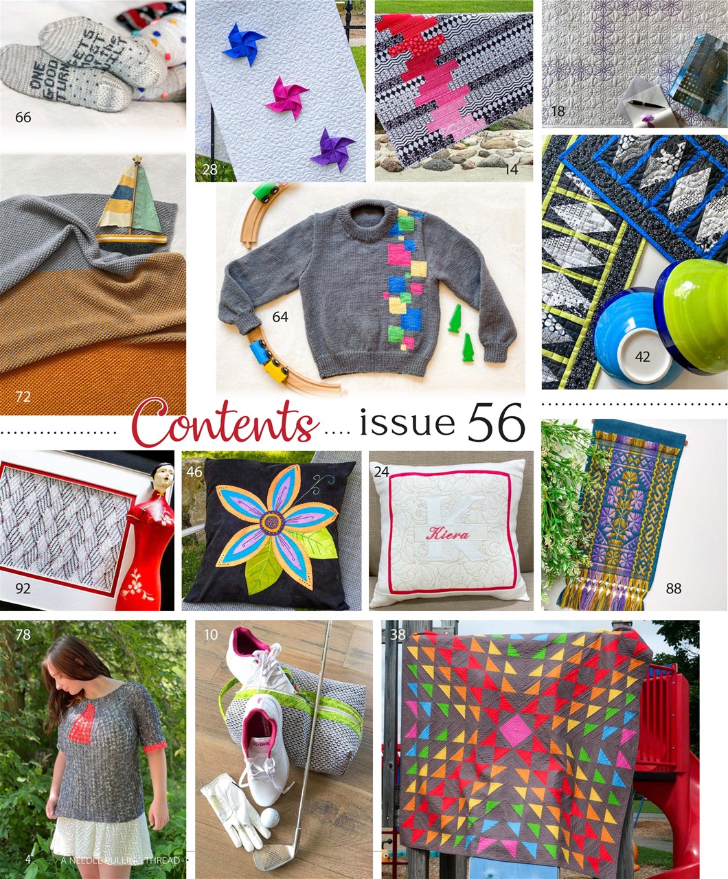 A Needle Pulling Thread Magazine - Issue 56 Back Issue