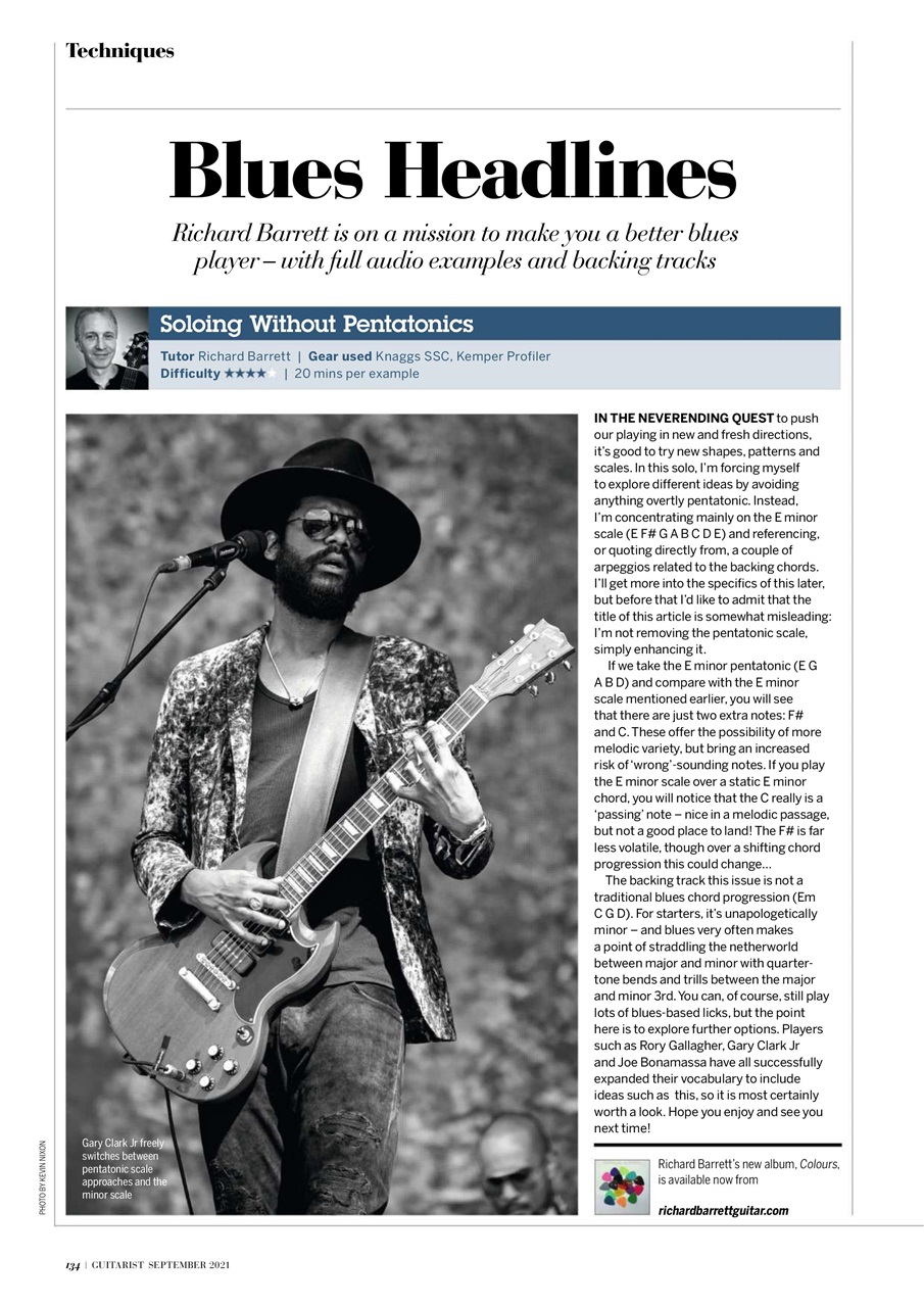 Guitarist Magazine - September 2021 Subscriptions | Pocketmags