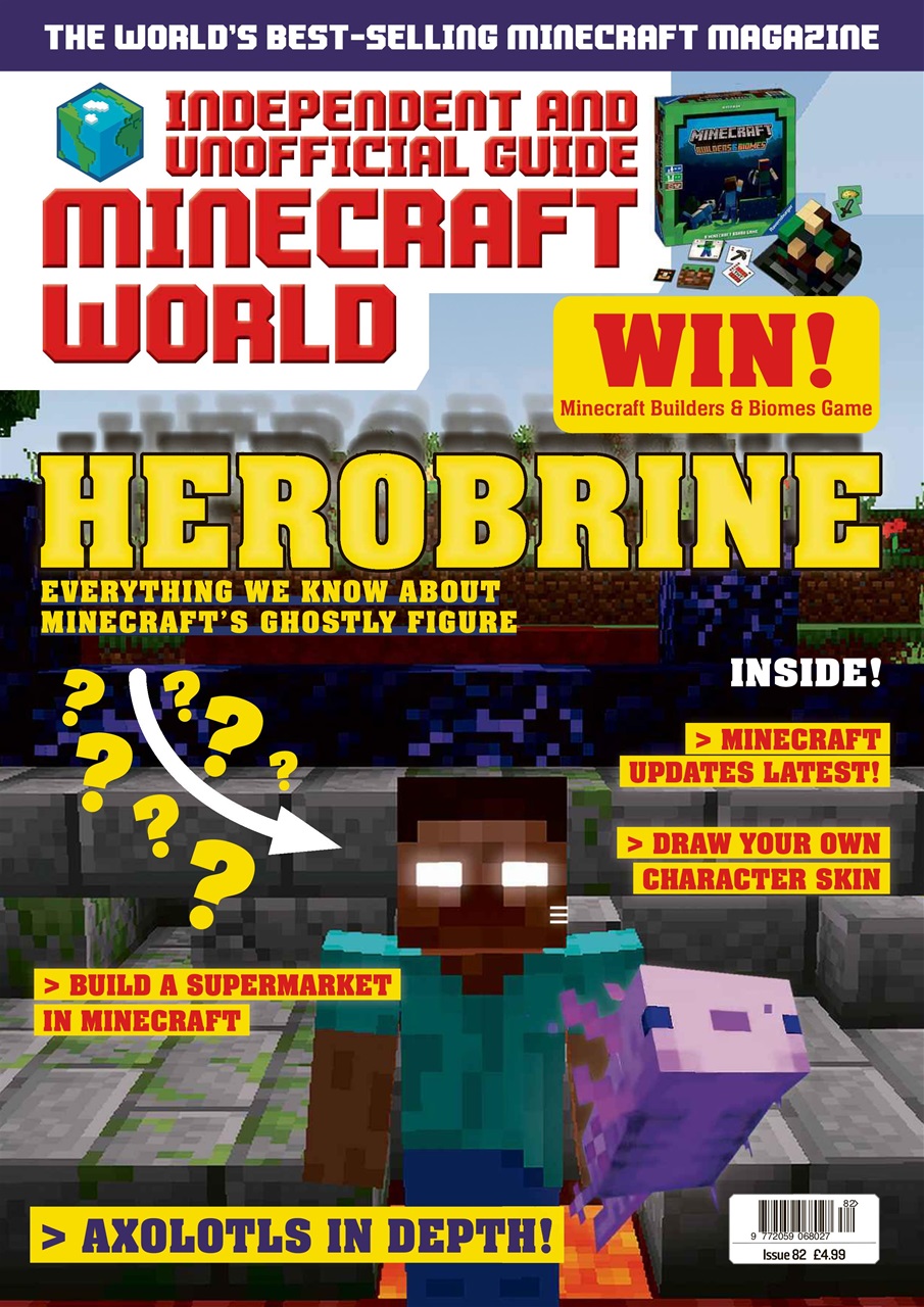 Minecraft World Magazine - Issue 82 Subscriptions | Pocketmags