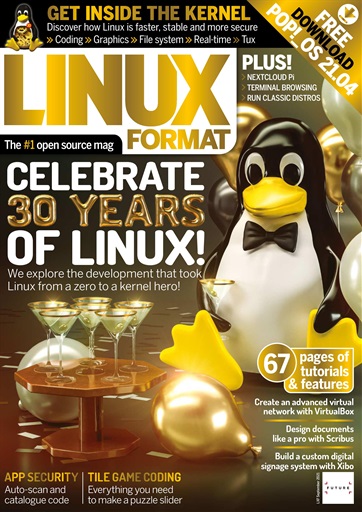 Linux Format Magazine - September 2021 Back Issue