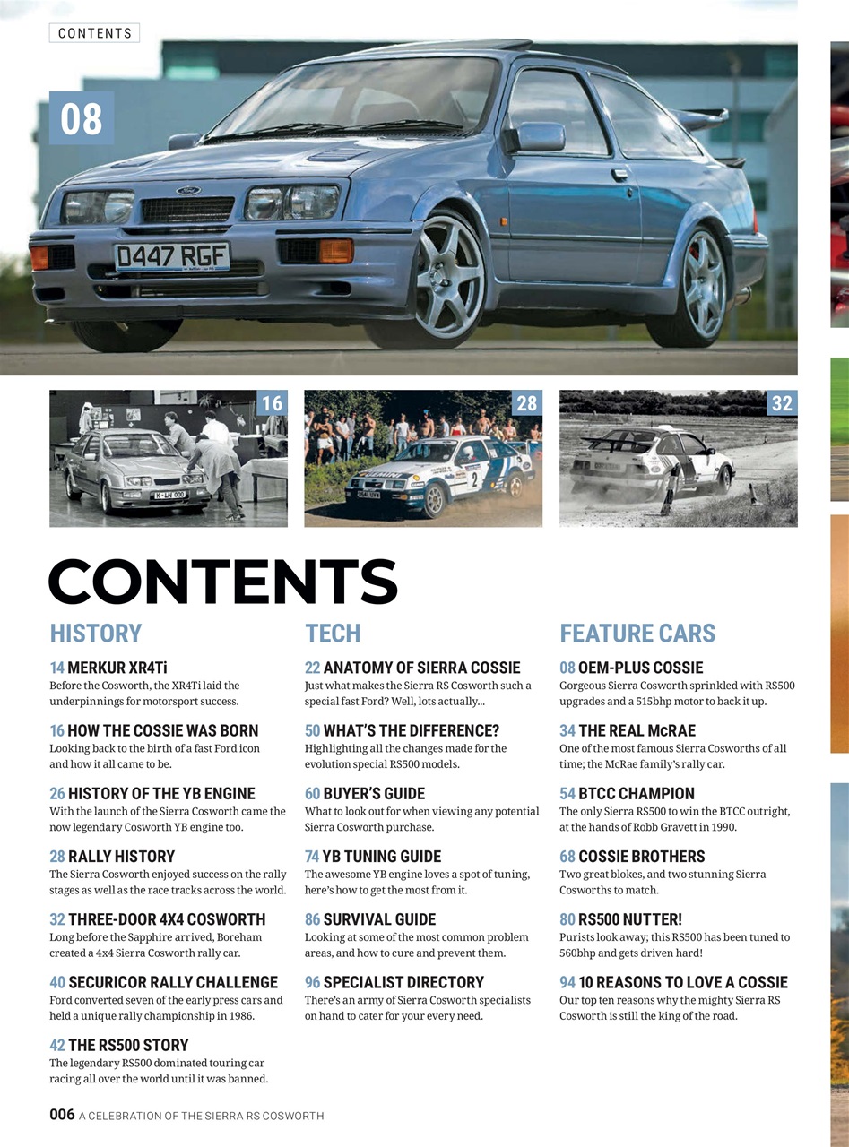 Total Ford Magazine - Issue 1 - Sierra RS Cosworth Back Issue
