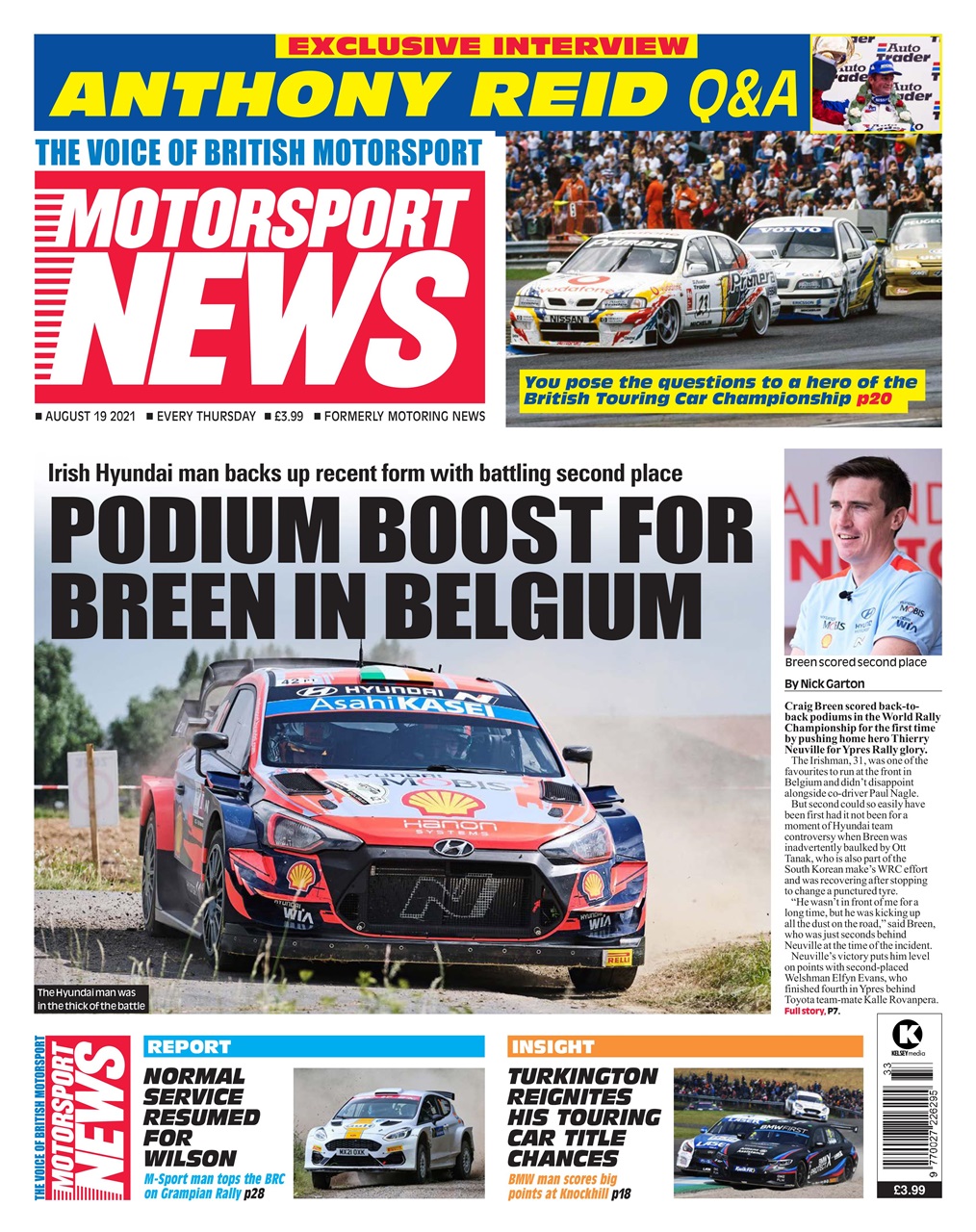 Motorsport News Magazine - 19-Aug-21 Back Issue