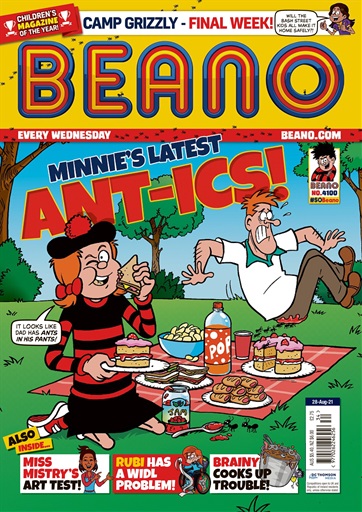 Beano Magazine - 28/08/2021 Back Issue