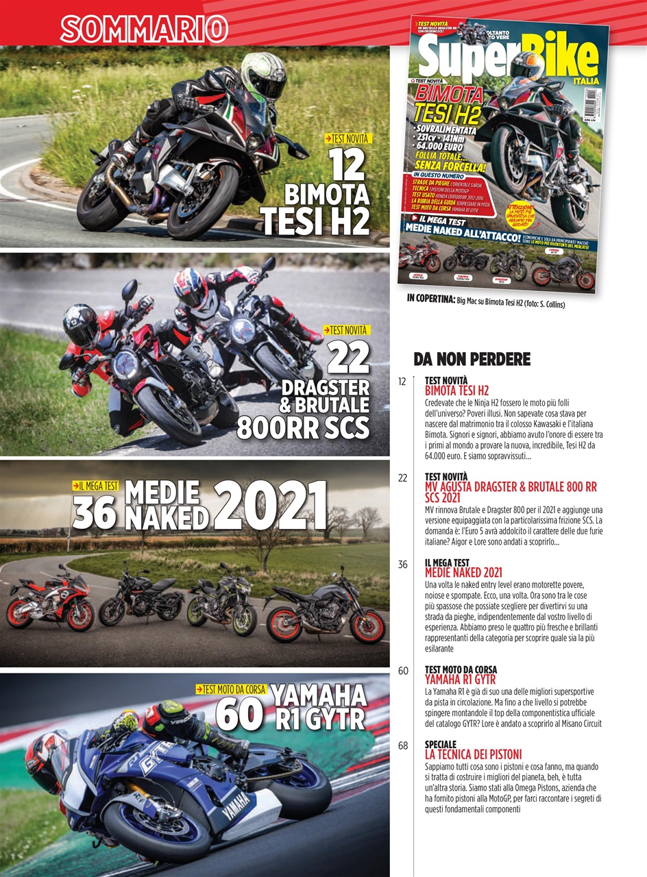 Superbike Italia Magazine - Settembre 2021 Back Issue