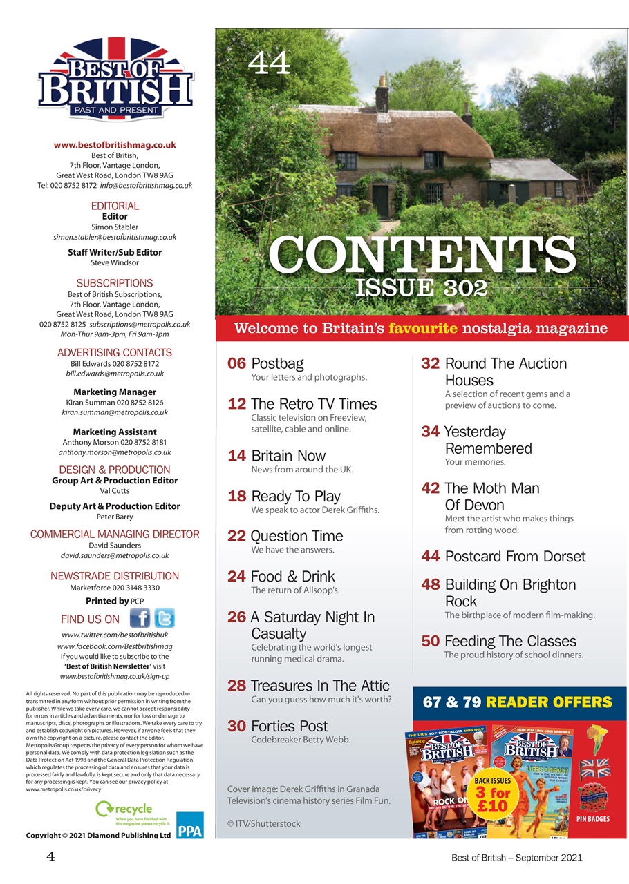 Best of British Magazine - Sep-21 Back Issue