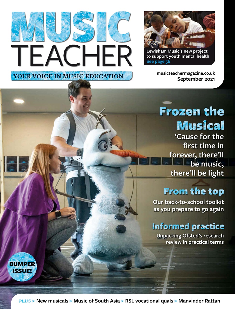 Music Teacher Magazine - Sept 2021 Subscriptions | Pocketmags