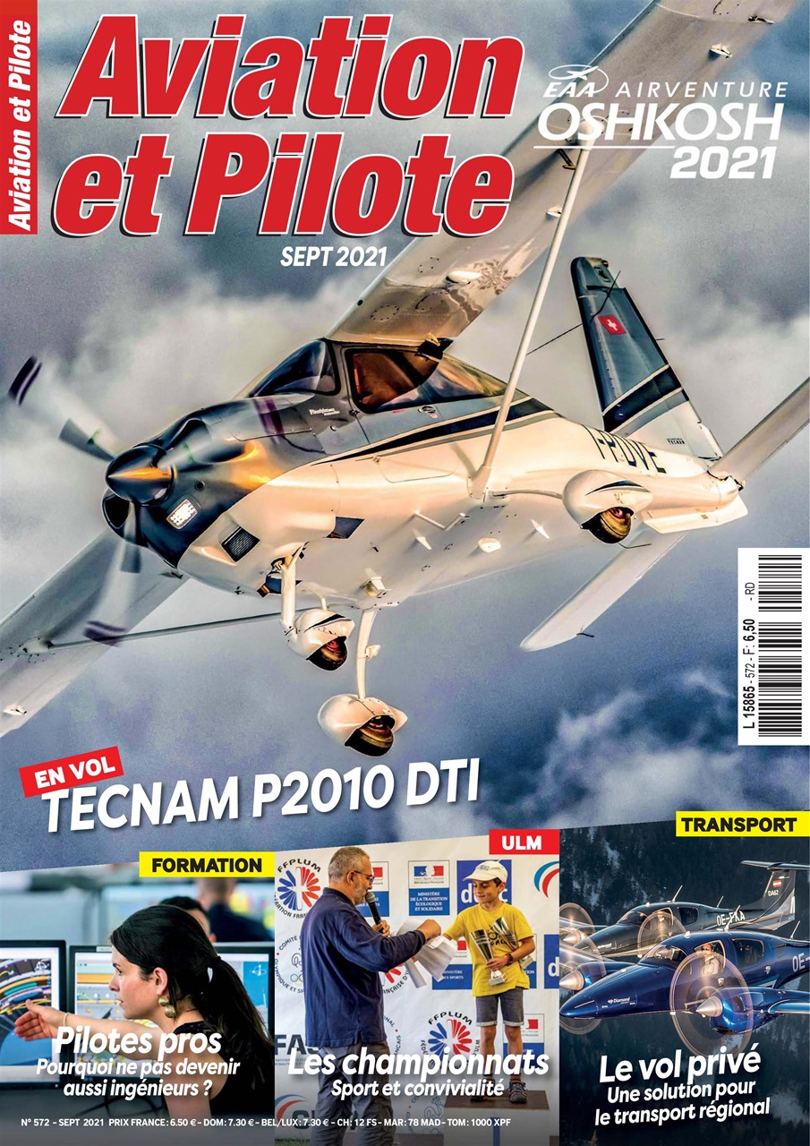 Aviation et Pilote Magazine - Septembre 2021 Back Issue