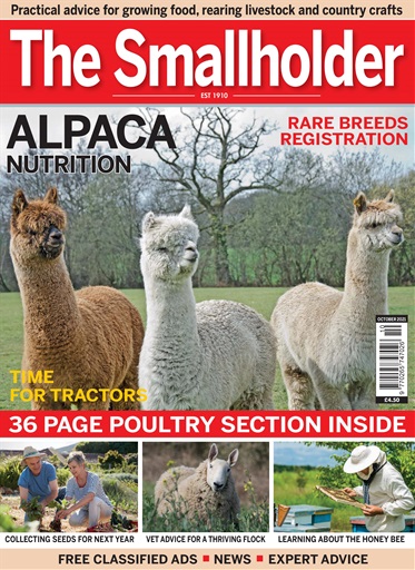 The Smallholder Magazine - October 2021 Back Issue
