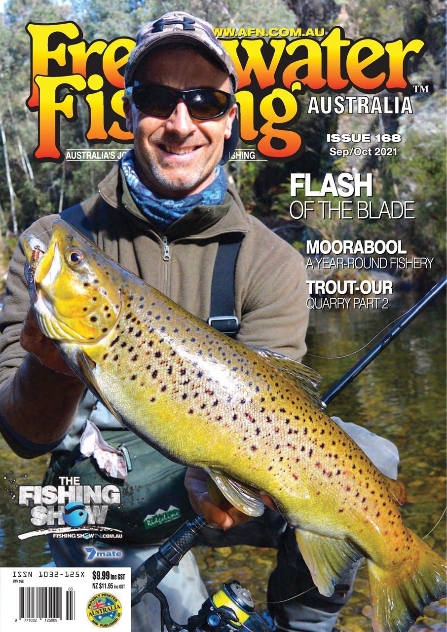 Freshwater Fishing Australia Magazine - Sep-Oct Issue 168 Back Issue