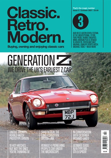 Classic.Retro.Modern. Magazine - October 2021 Back Issue