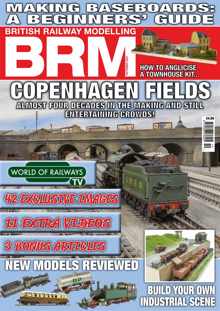 British Railway Modelling (BRM) Magazine - Oct 2021 Back Issue