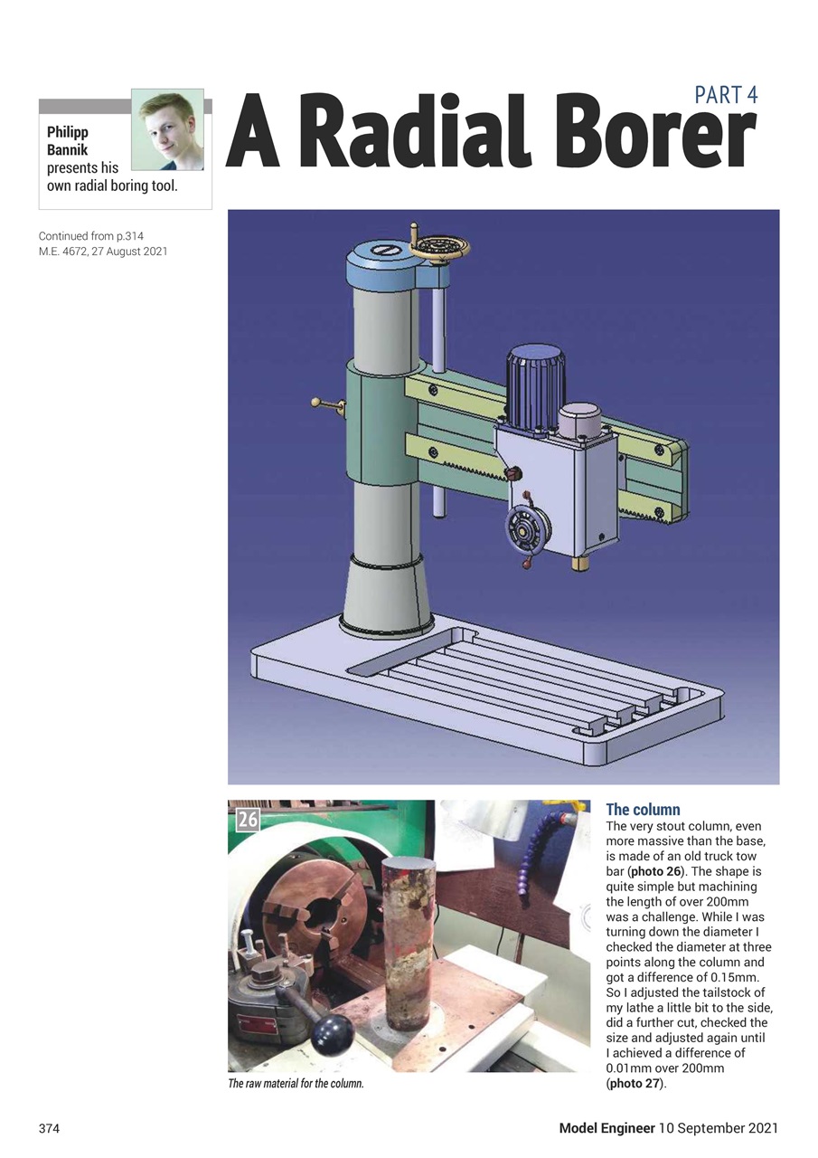 Model Engineer Magazine - 4673 Subscriptions | Pocketmags