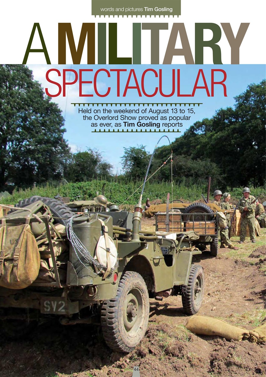Classic Military Vehicle Magazine - October 2021 Back Issue
