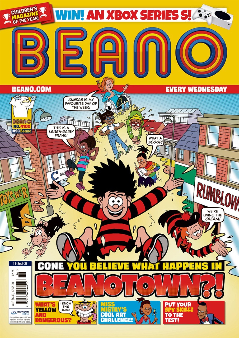 The Beano Magazine - 11/09/2021 Subscriptions | Pocketmags