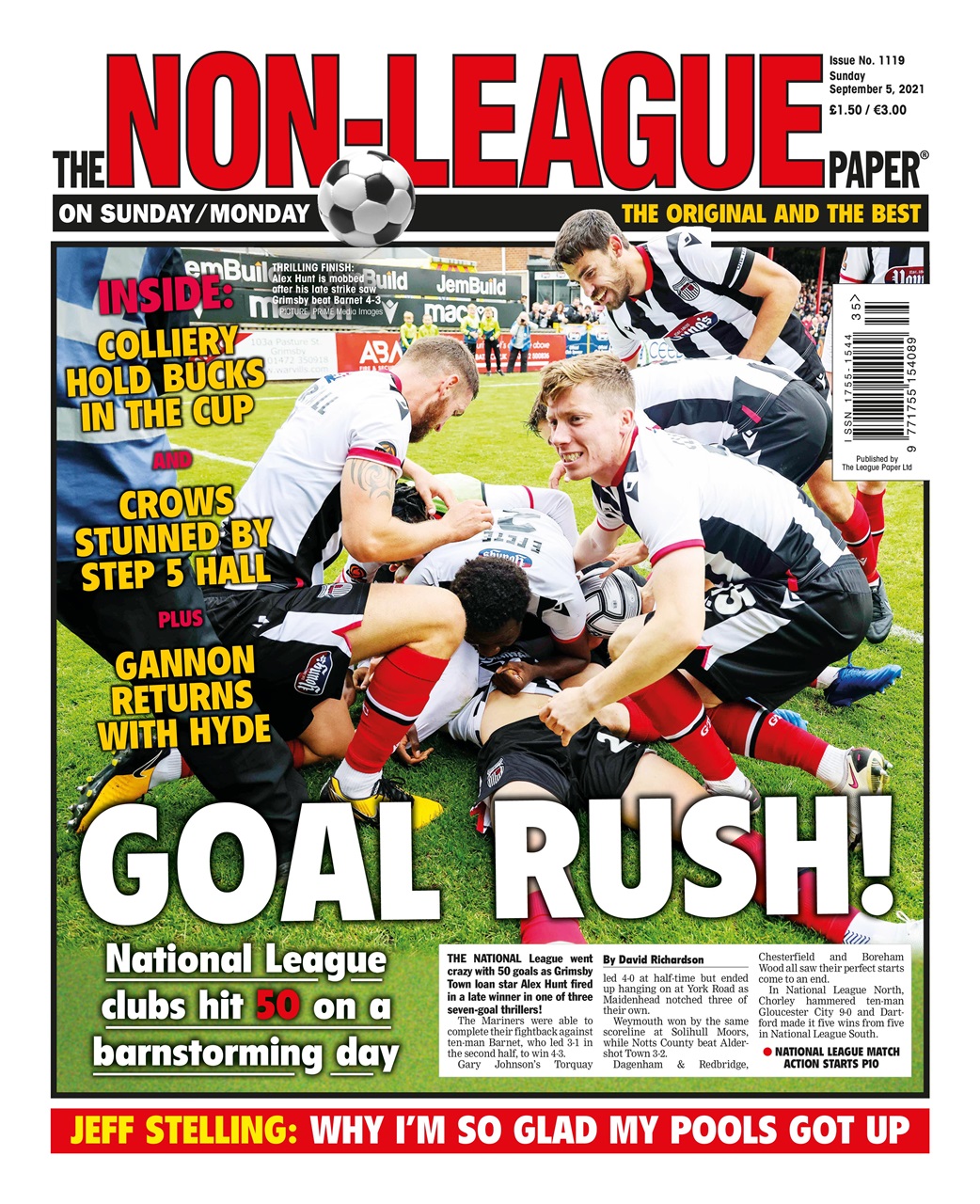 The Non-League Football Paper Magazine - 5 Sep 2021 Back Issue