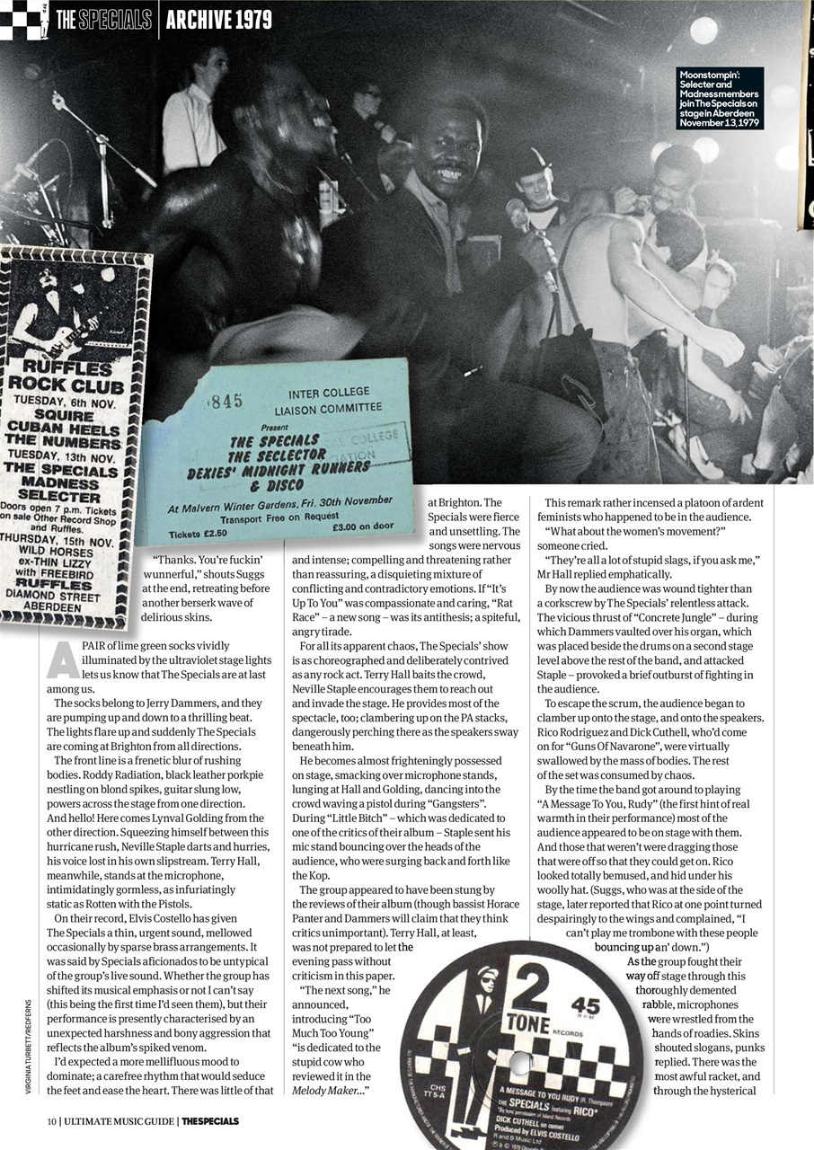 Uncut Magazine - Ultimate Music Guide: The Specials Special Issue