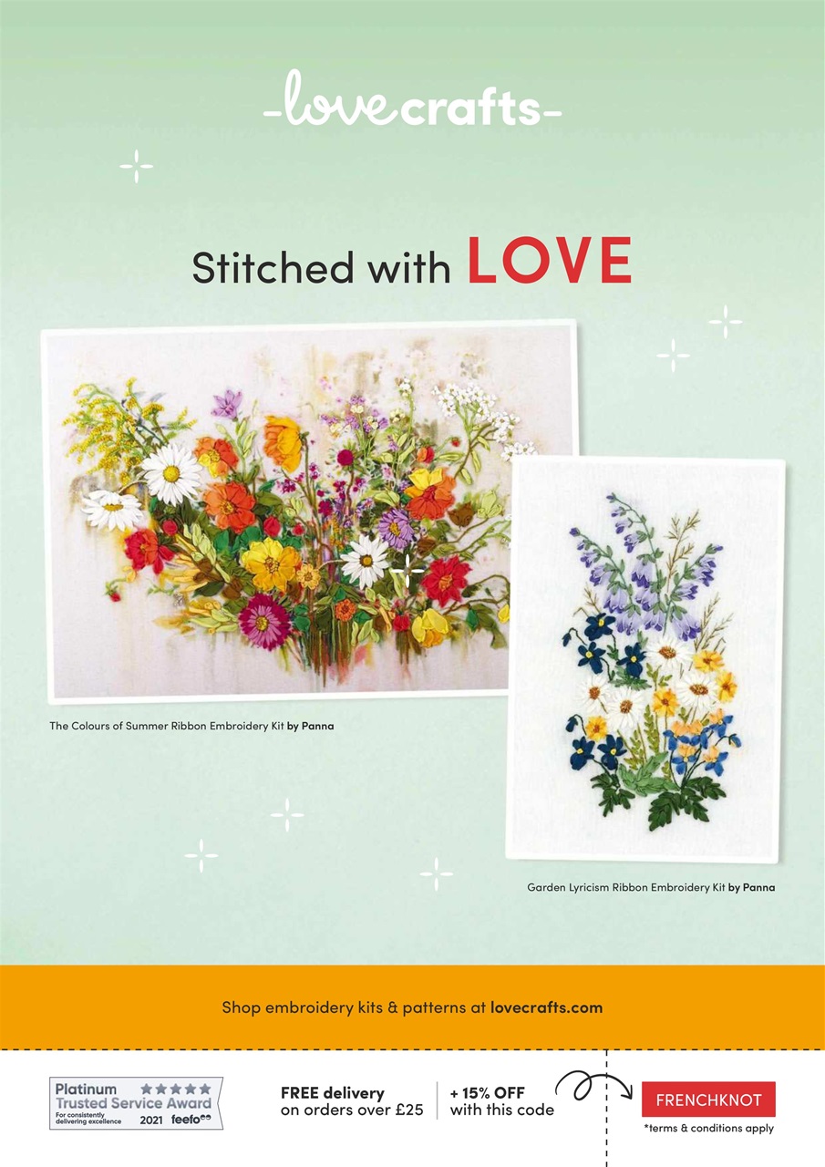 Love Embroidery Magazine - Issue 18 Back Issue