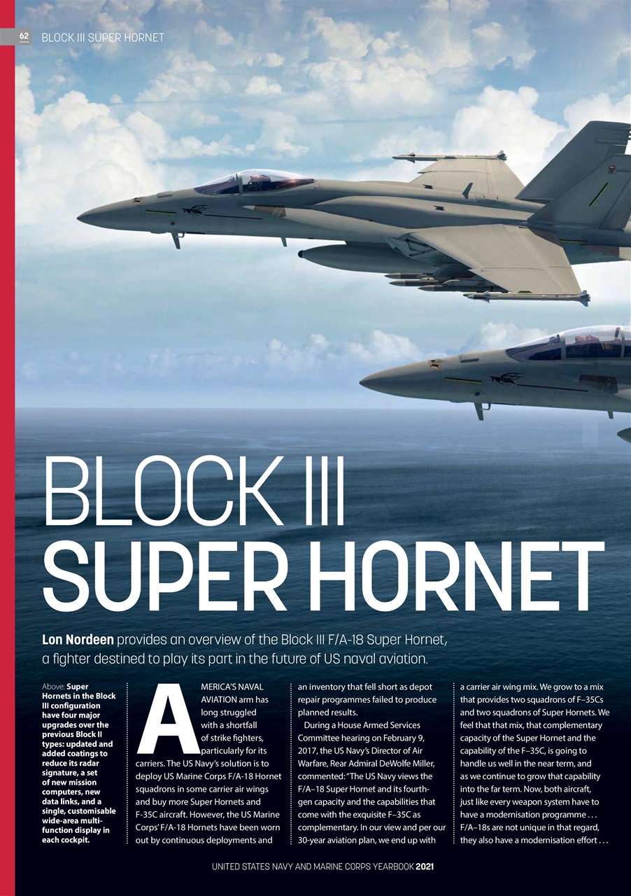 Combat Aircraft Journal Magazine - US Navy & Marine Corps Yearbook 2021 ...