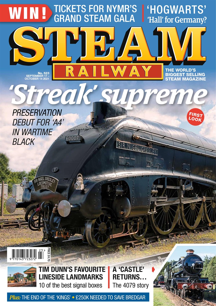 Steam Railway Magazine - Issue 523 Back Issue
