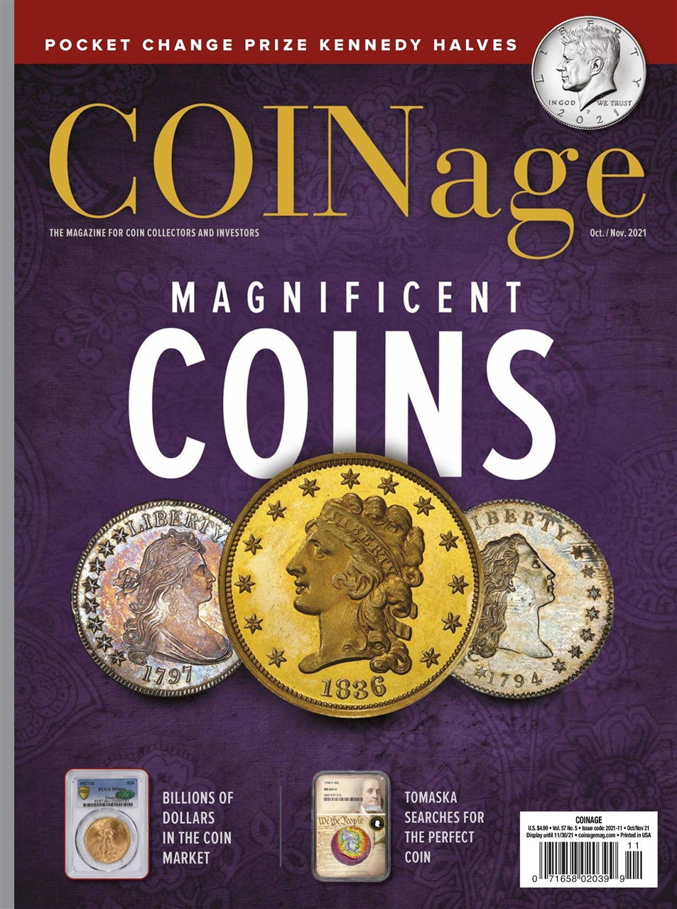 COINage Magazine - Oct/Nov 2021 Back Issue