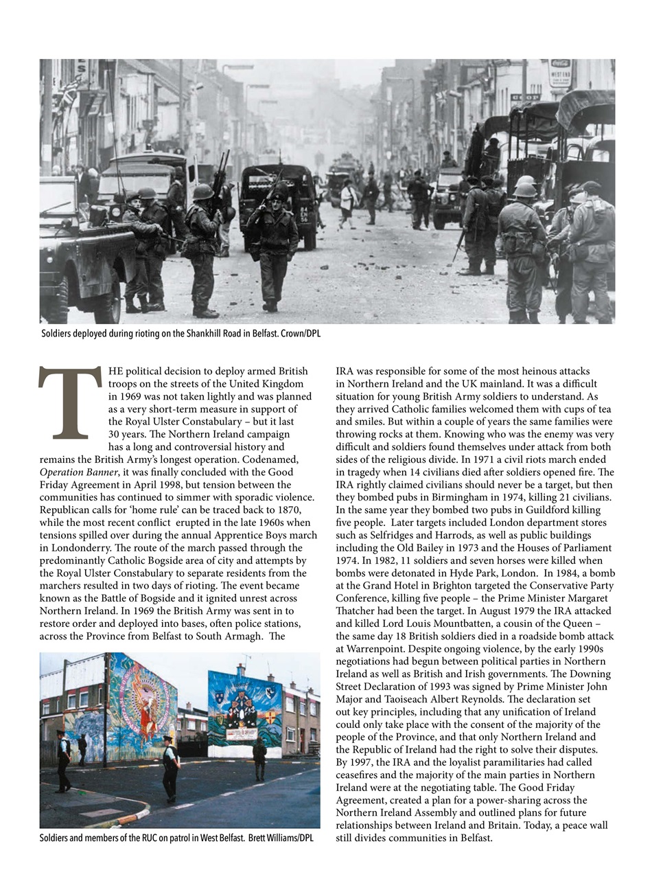 Modern Conflict Magazine Subscriptions and Northern Ireland Part One Issue