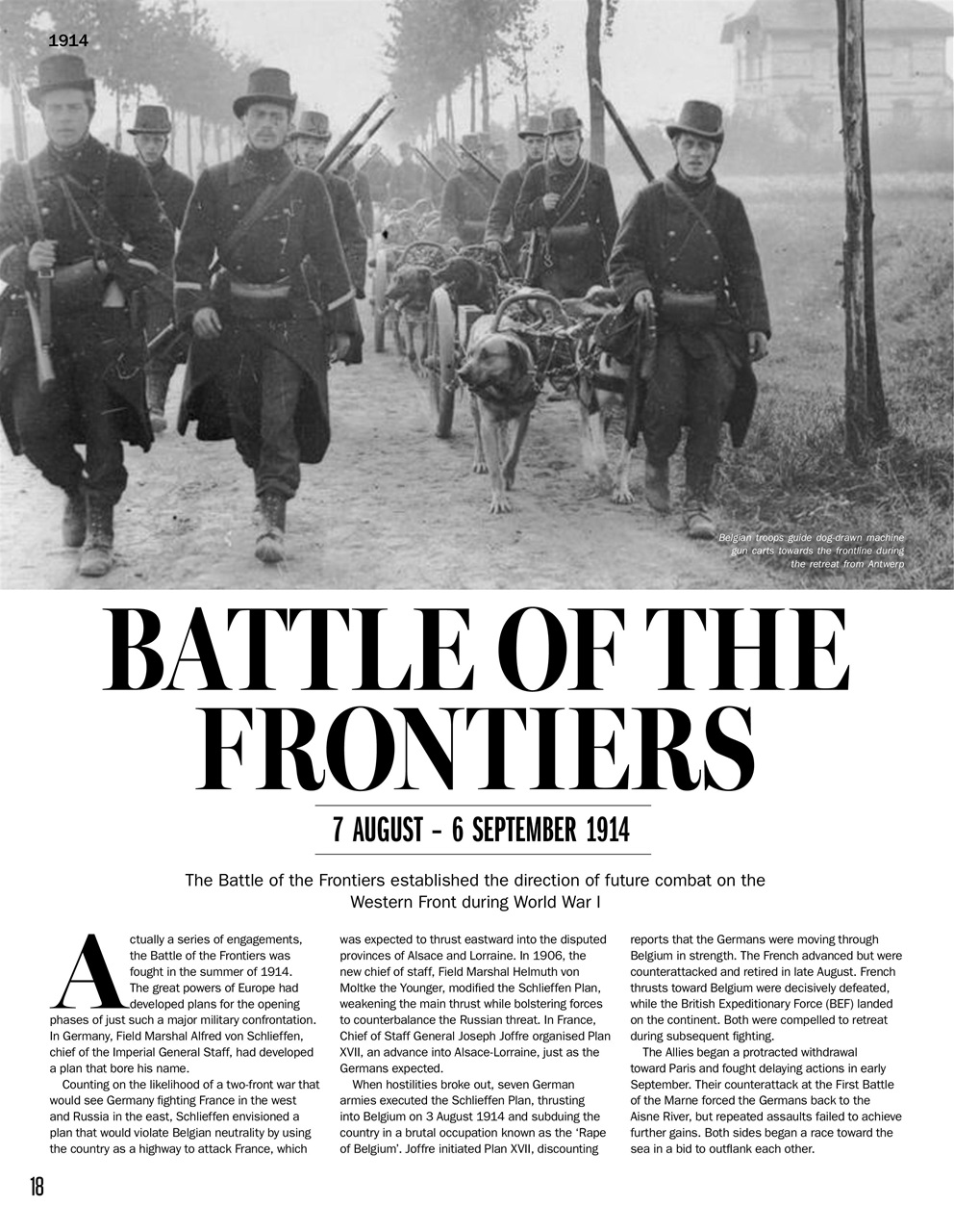 History of War Bookazine - History of War Defining Battles of the First ...
