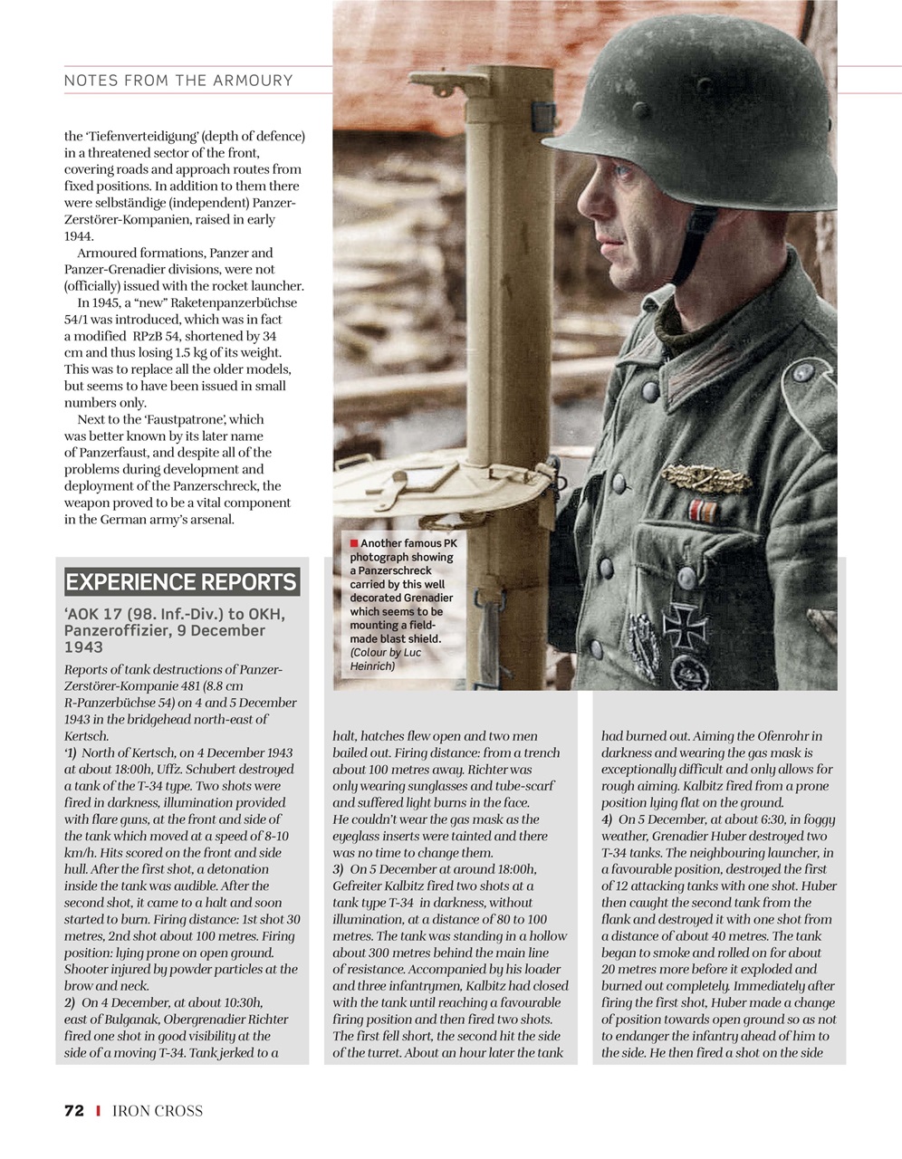 Iron Cross Magazine - Issue 10 Back Issue