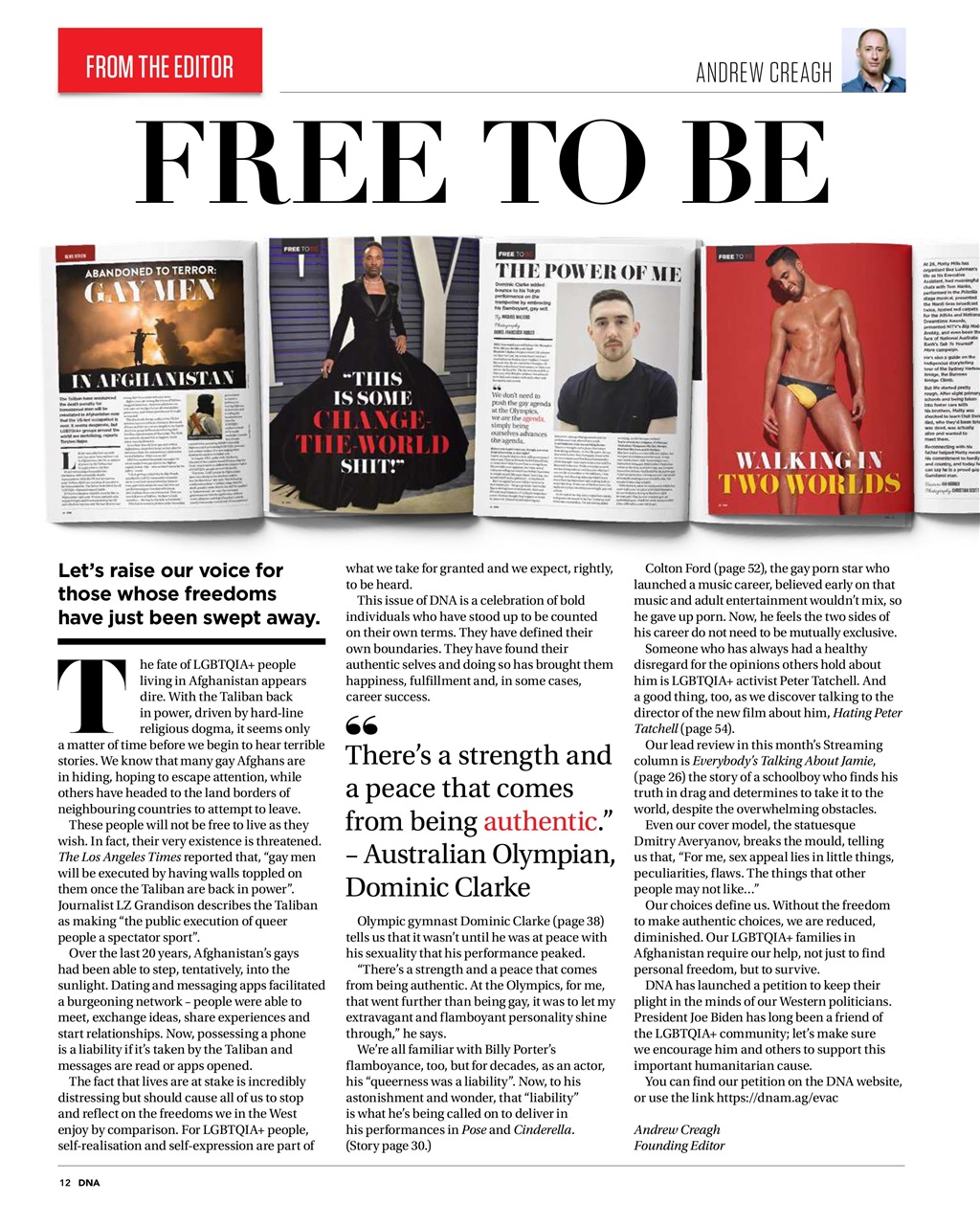 DNA Magazine - DNA #261 – Free To Be Back Issue