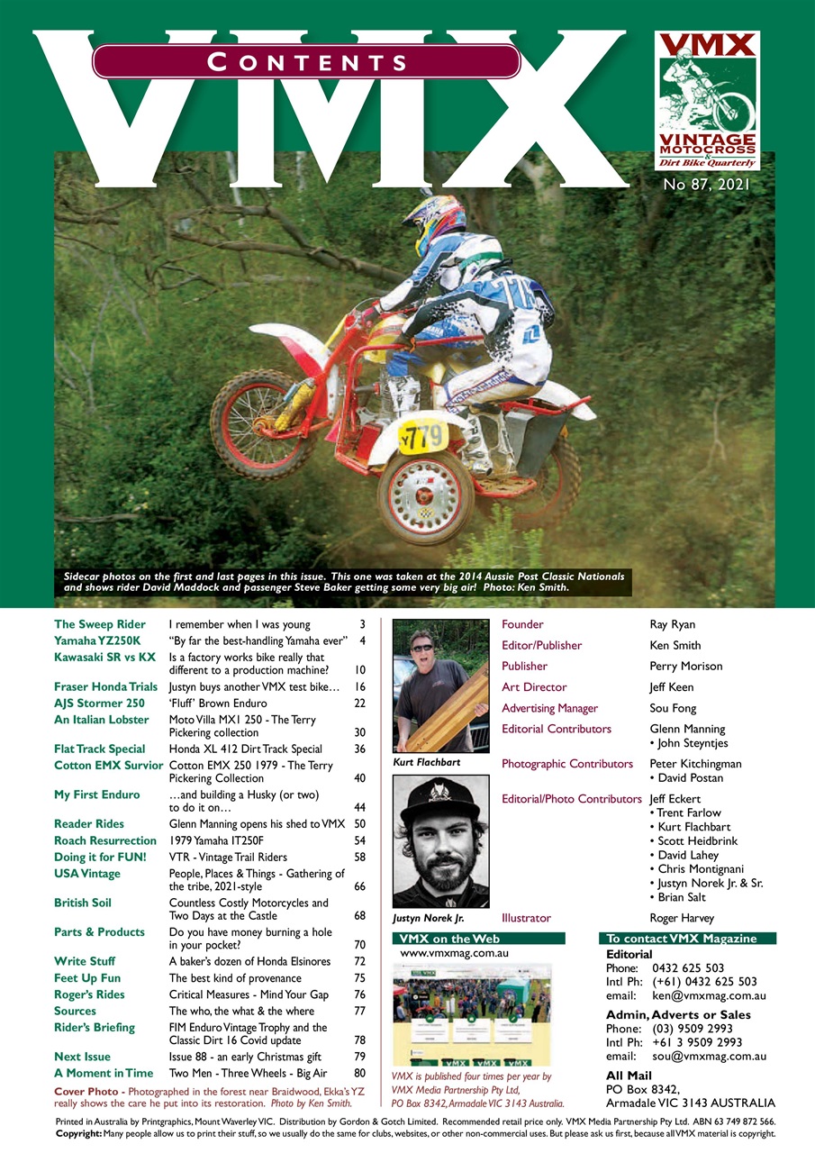 VMX Magazine - VMX Magazine #87 Back Issue