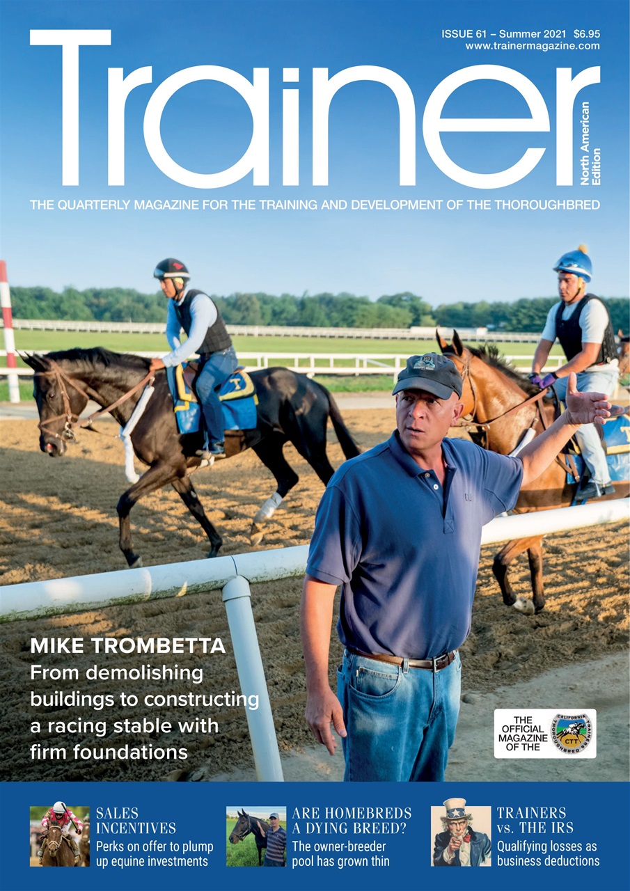 North American Trainer Magazine - horse racing - Summer 21 Back Issue