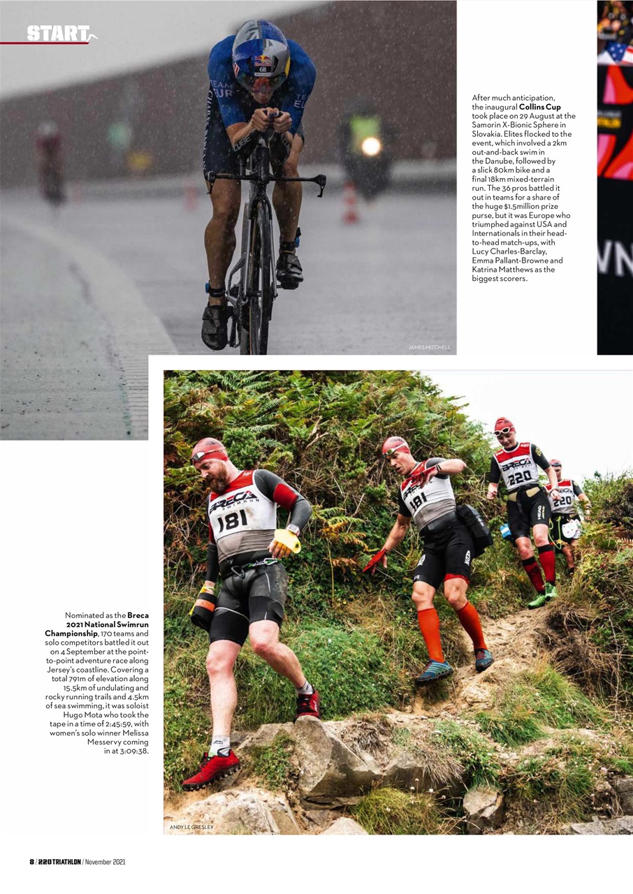220 Triathlon Magazine - November 2021 Special Issue
