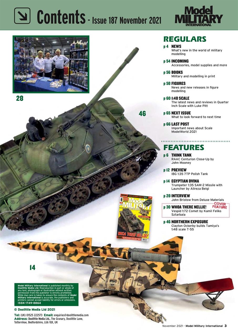 Model Military International Magazine - 187 Back Issue