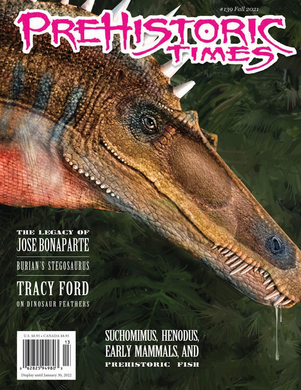 Prehistoric Times Magazine - Fall 2021 #139 Back Issue
