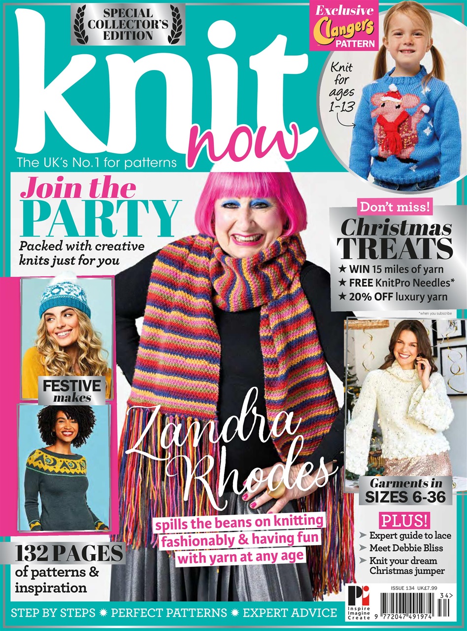 Knit Now Magazine - Issue 134 Back Issue