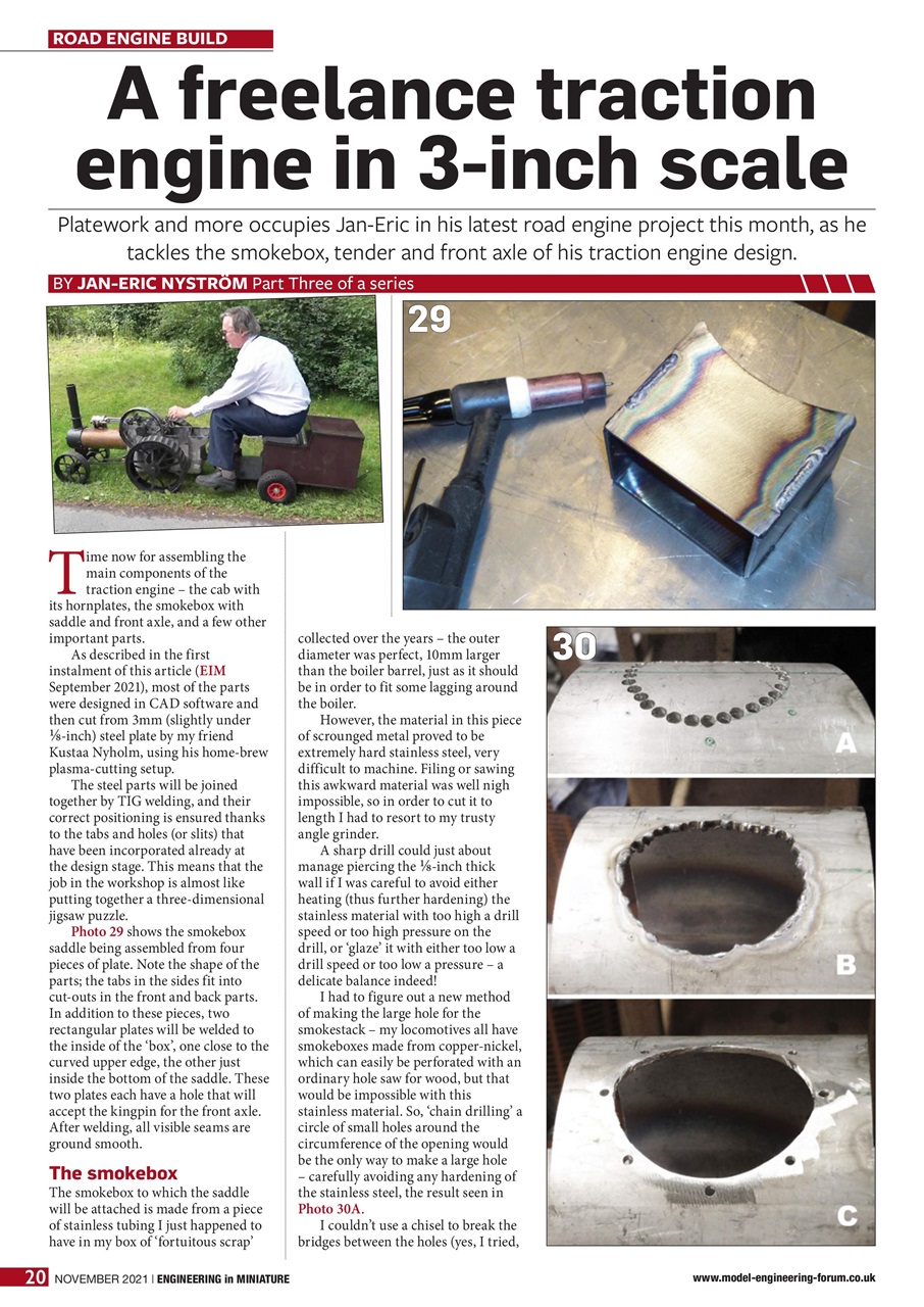 Engineering in Miniature Magazine - Nov 2021 Back Issue