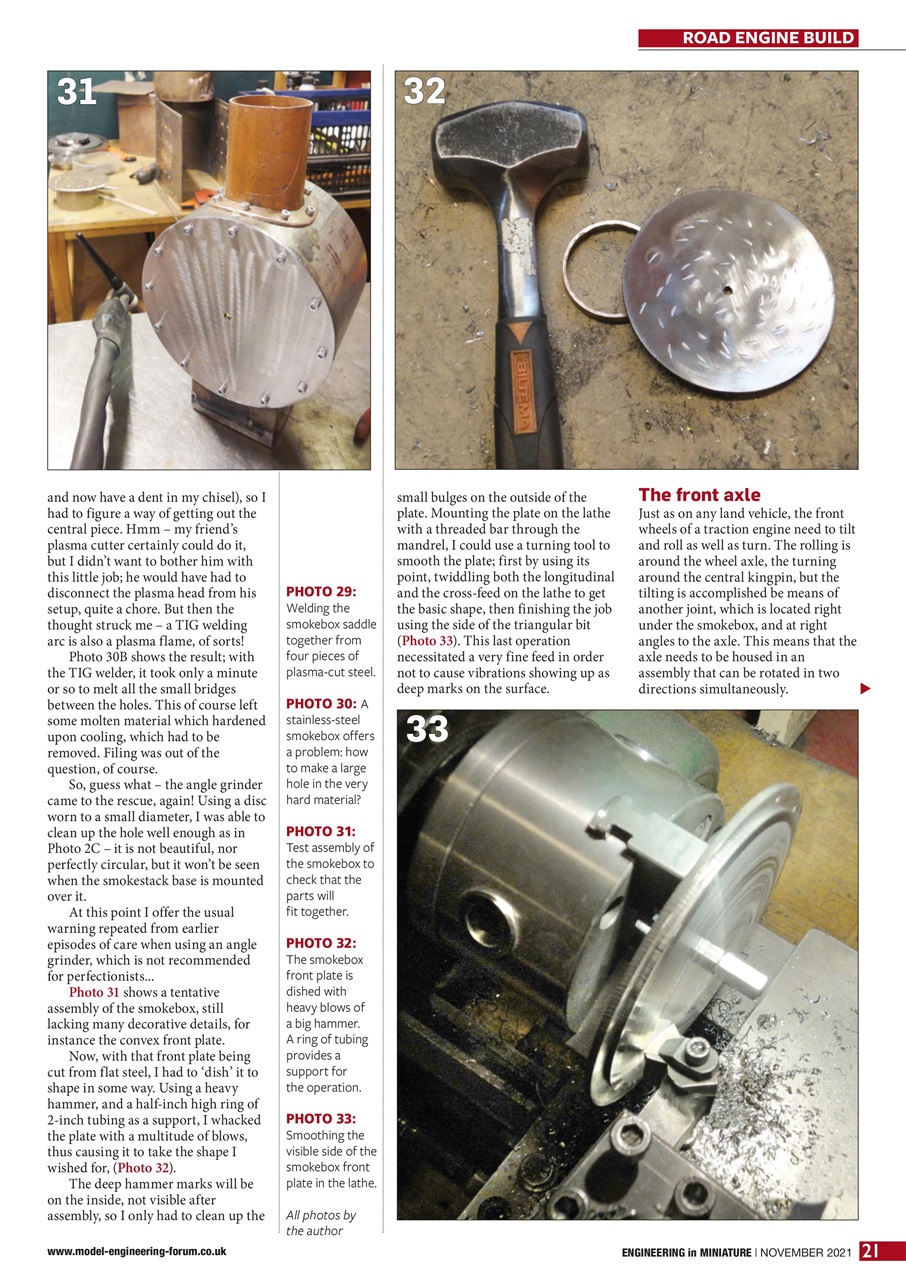 Engineering in Miniature Magazine - Nov 2021 Back Issue