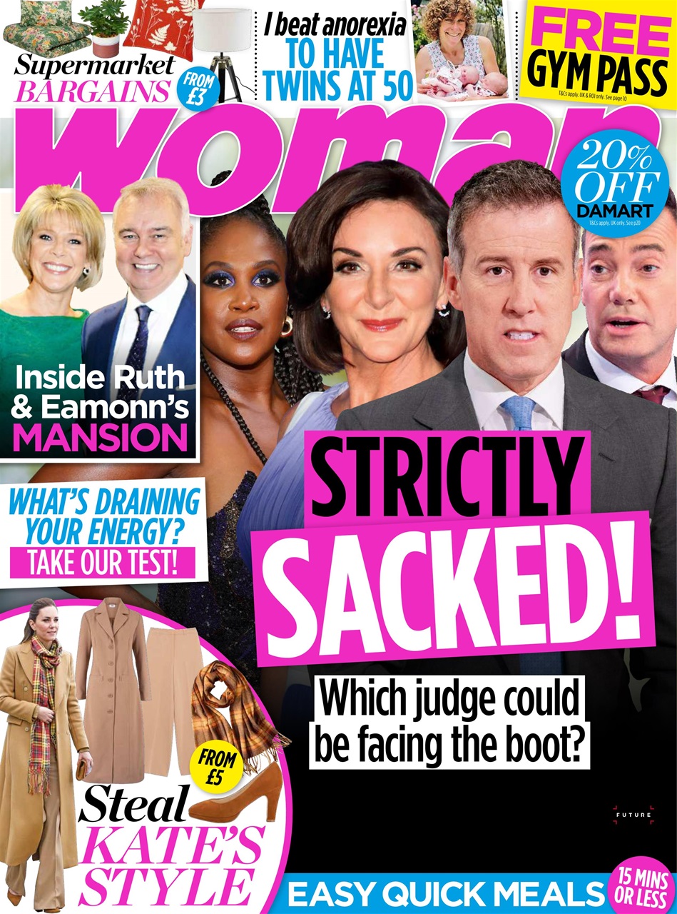 Woman Magazine - 25-Oct-2021 Back Issue