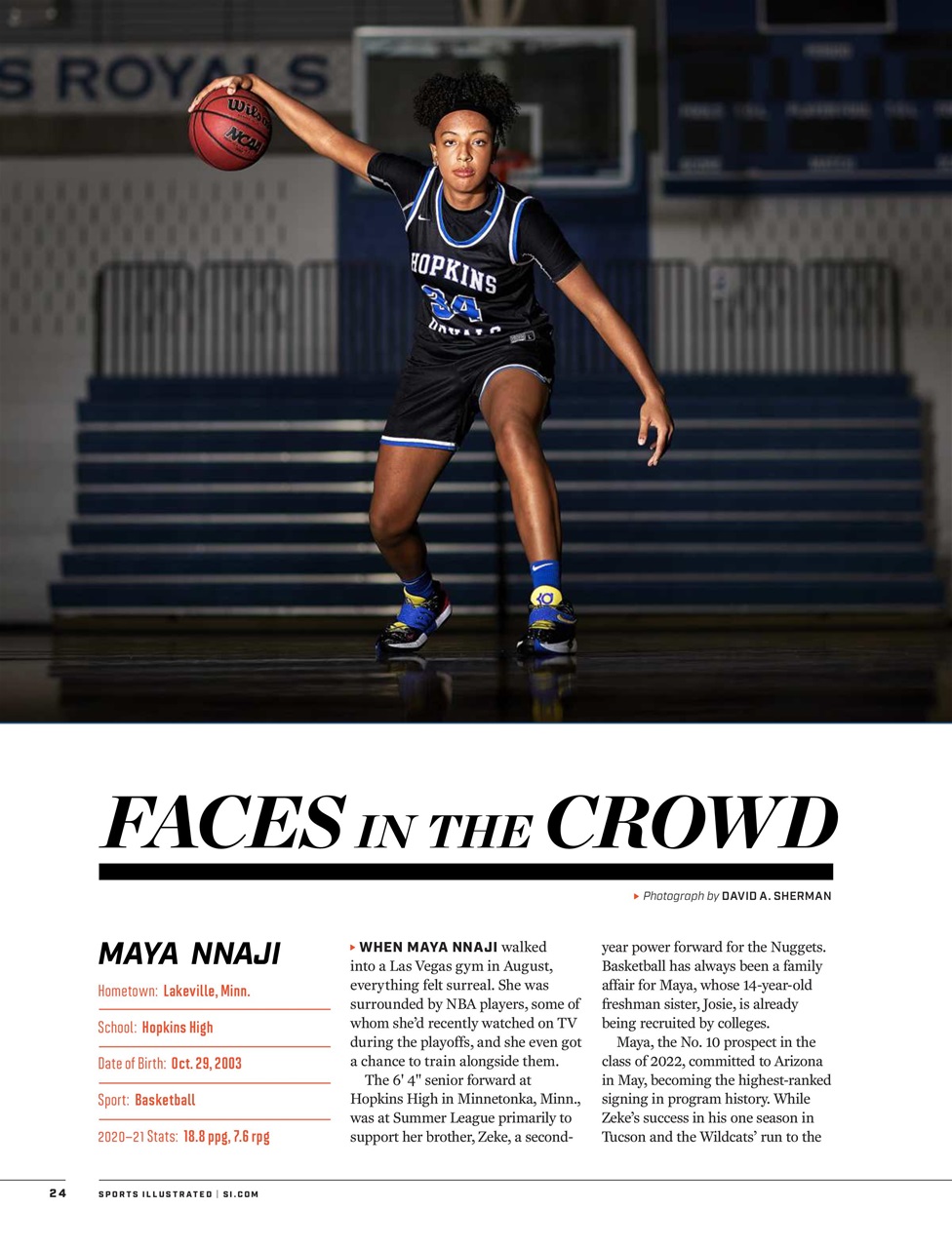 Sports Illustrated Magazine - Fall NBA Preview 2021 Back Issue