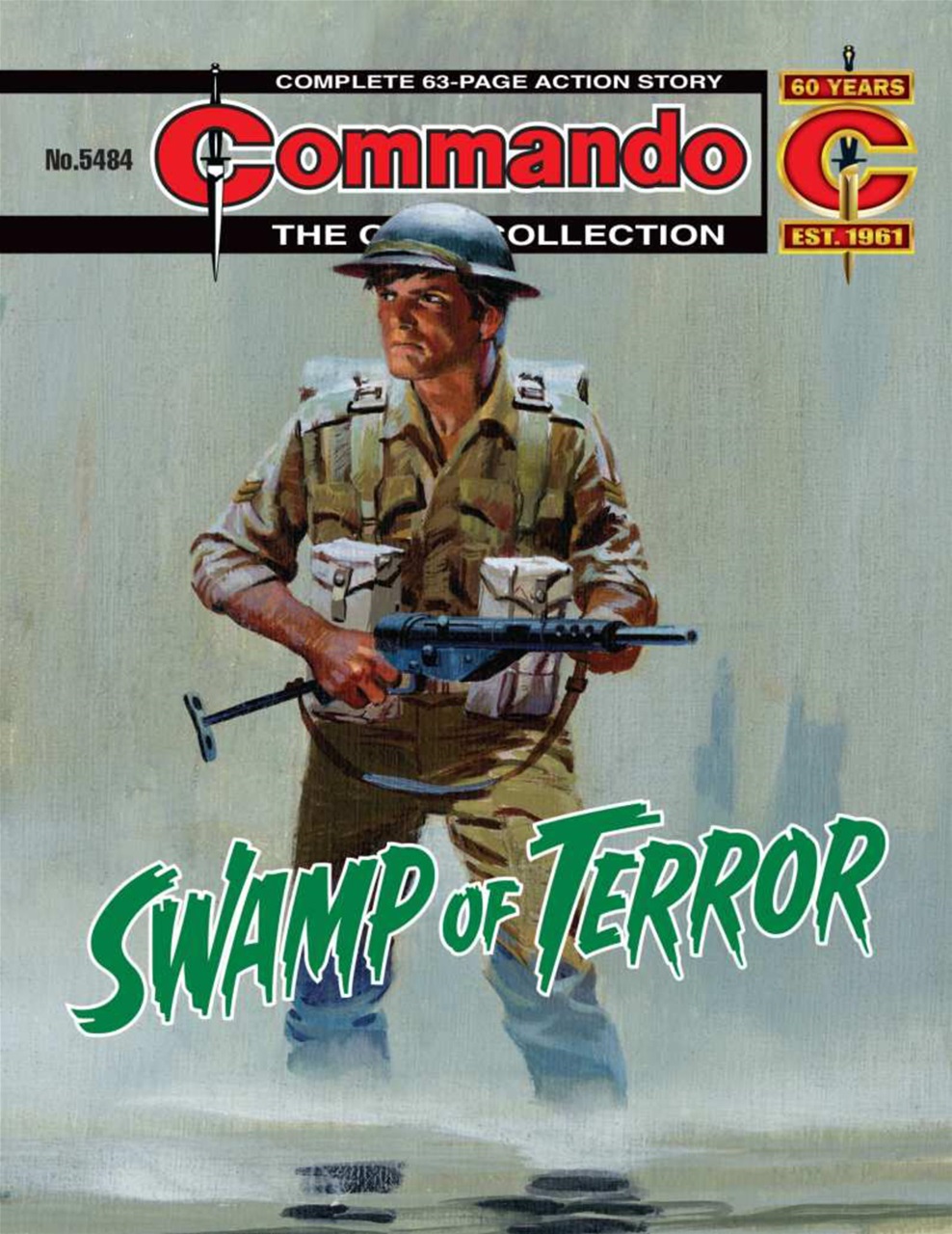 Commando Magazine - 5484 Back Issue