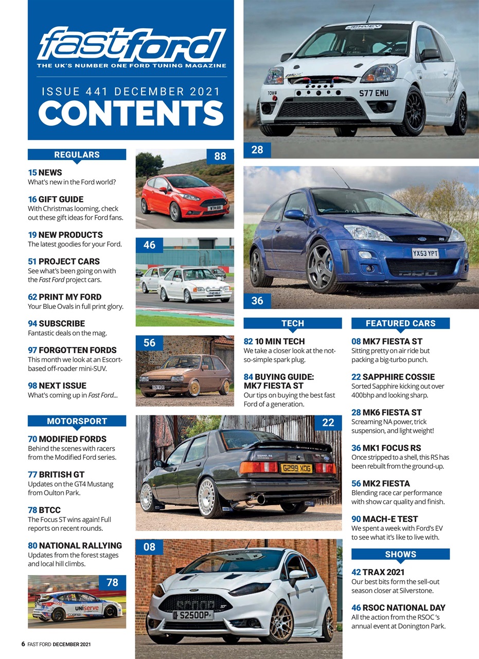 Fast Ford Magazine - Dec-21 Back Issue