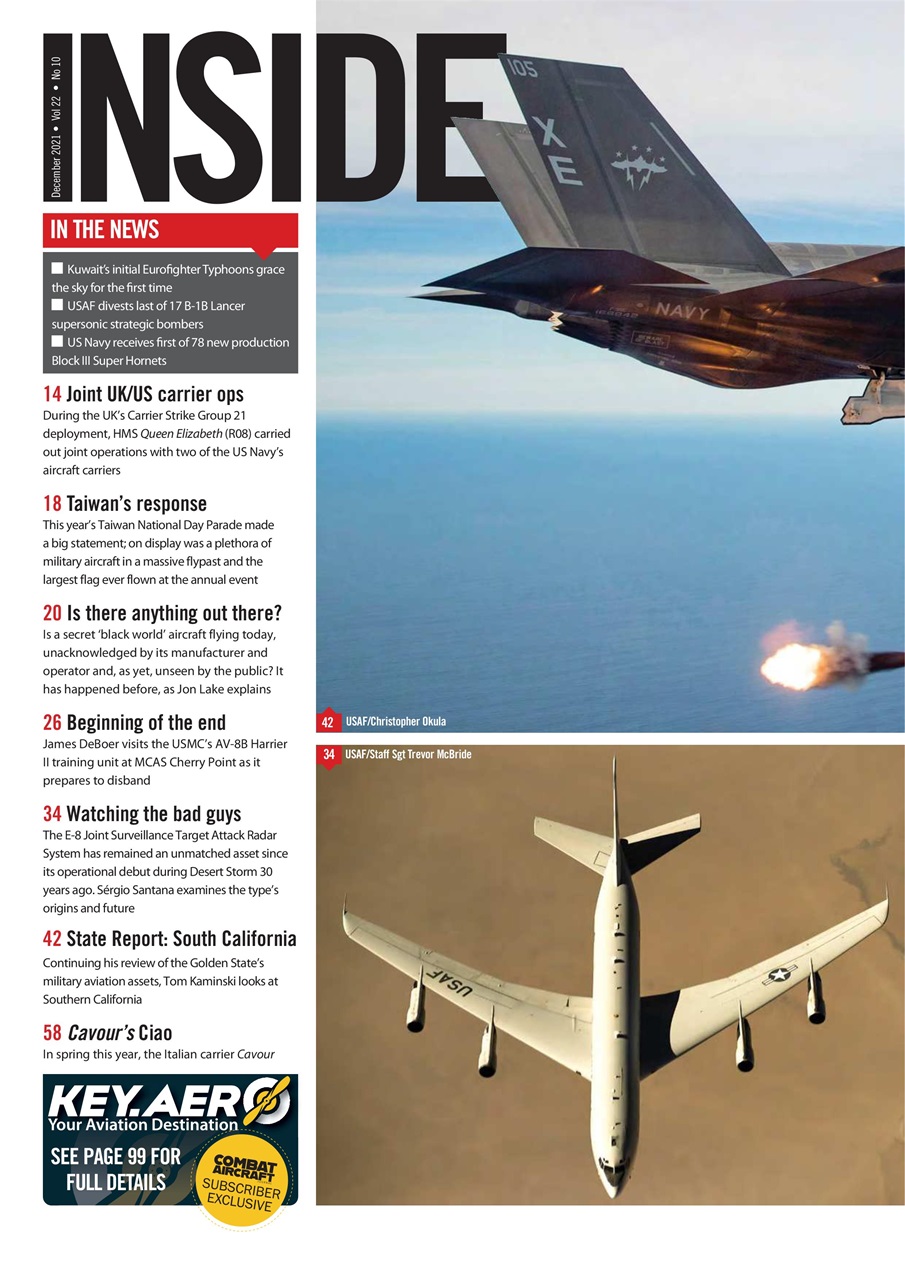 Combat Aircraft Journal Magazine - December 2021 Back Issue