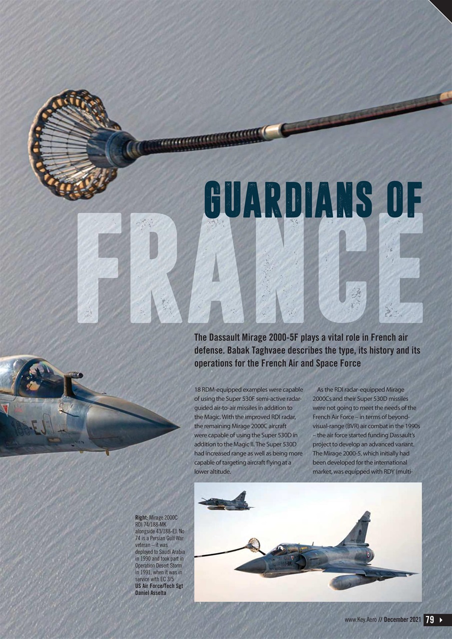 Combat Aircraft Journal Magazine - December 2021 Back Issue