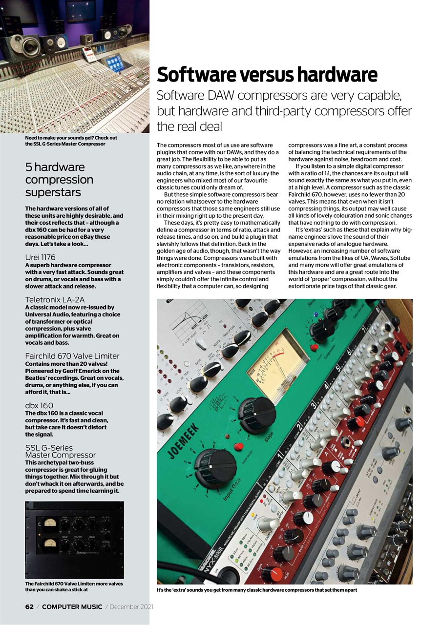 Computer Music Magazine - December 2021 Back Issue